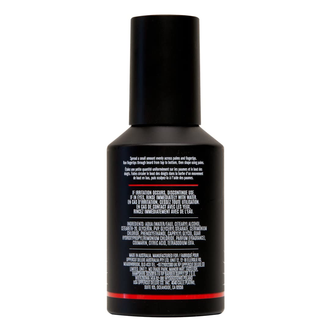 UPPERCUT DELUXE Conditioning Beard Balm for Control & Natural Shine, 3.38 fl.oz