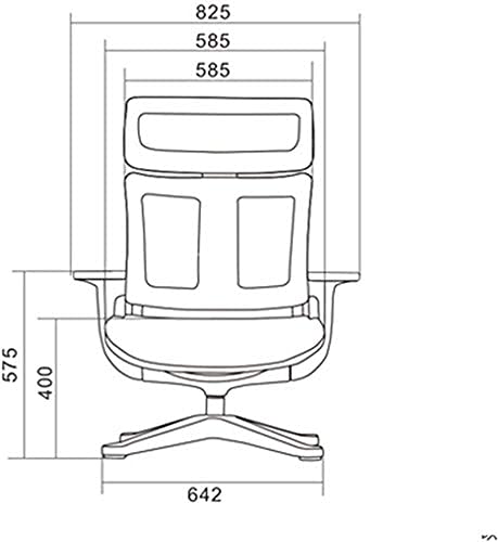 Boss Office Chair Ergonomic Office Chair Lumbar Support Mesh Chair Computer Desk Task Chair with Armrests Chair