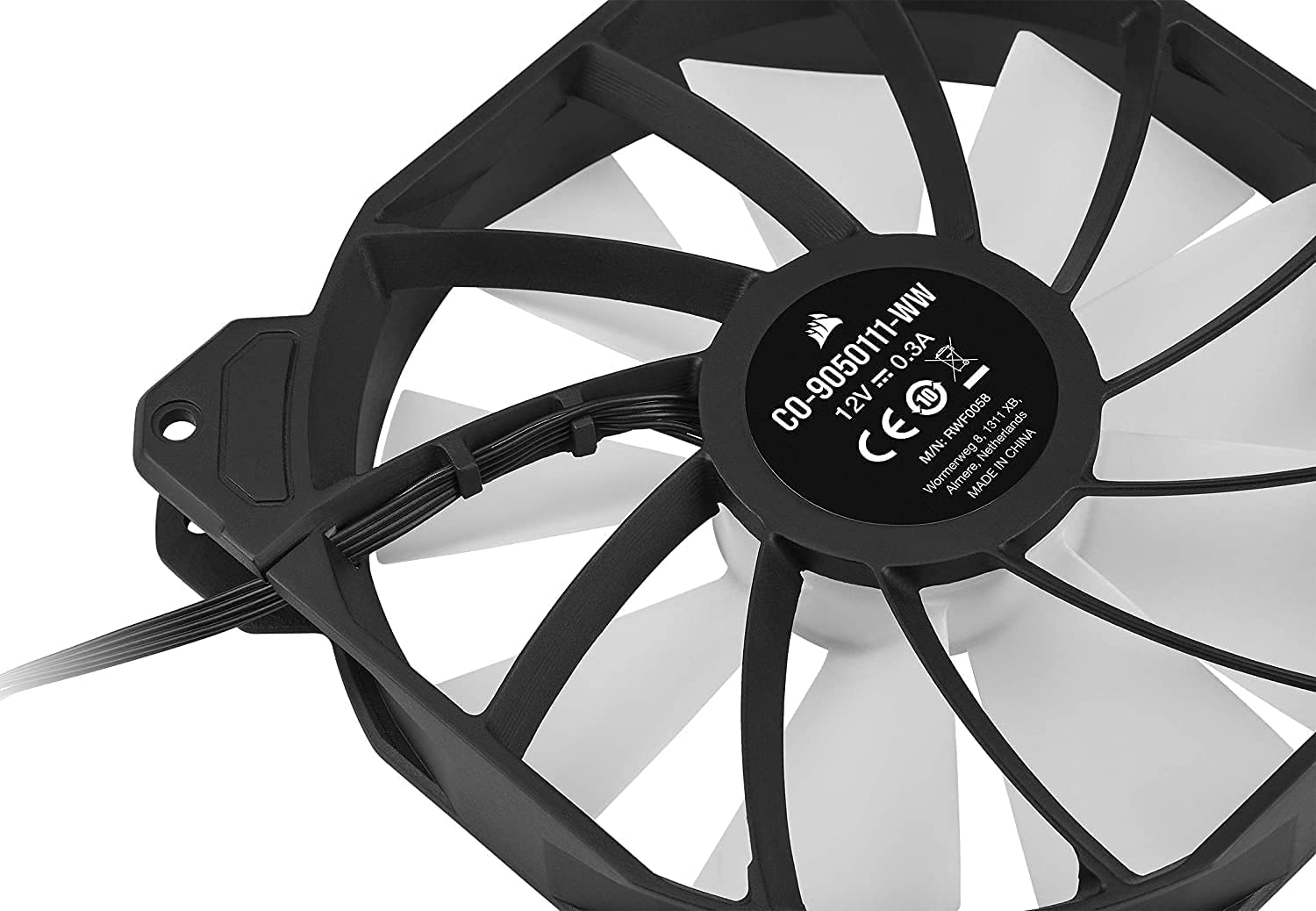 CORSAIR iCUE SP140 RGB Elite (CO-9050111-WW) Performance 140mm PWM Dual Fan Kit with Lighting Node CORE (Renewed)