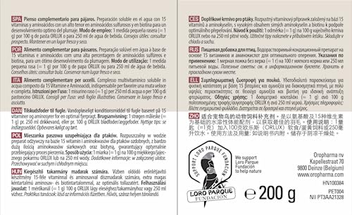 Versele Laga A-17180 Muta-VIT Muda Feather - 200 g