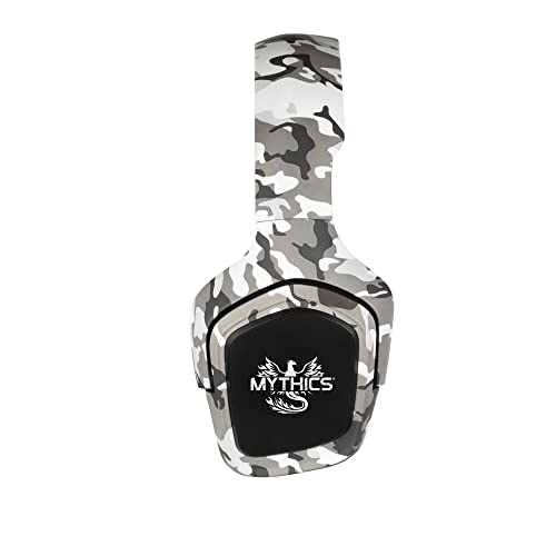 Konix Drakkar Ares Camo - Wired Gaming Headset with Microphone - 3.5 mm Jack - High Audio Quality - Headset with Flexible Microphone - Comfortable and Insulating Pads