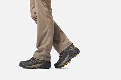 KEEN Men's Targhee II Hiking Shoe, Raven/Tawny Olive - 11 D(M) US