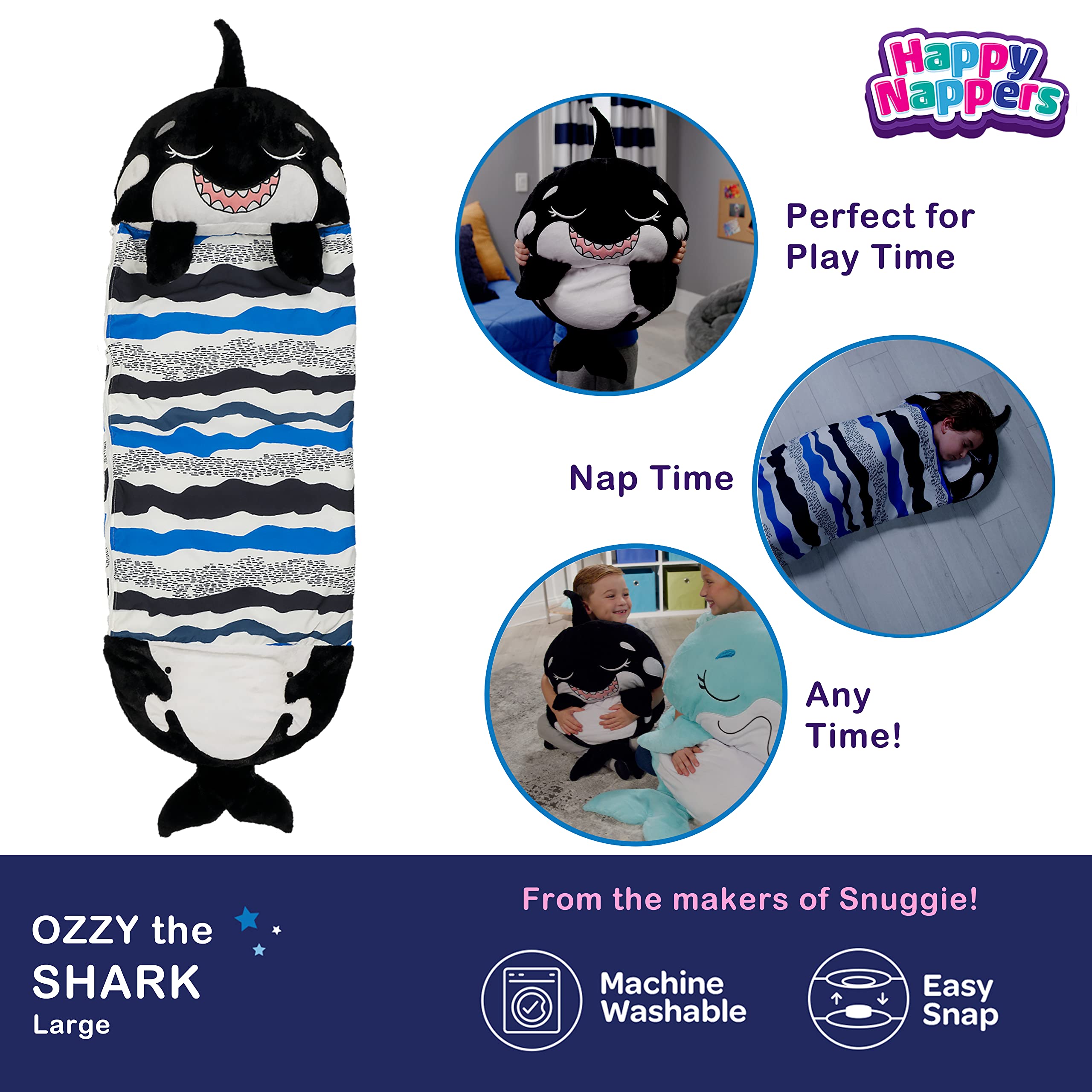 Happy Nappers Pillow & Sleepy Sack- Comfy, Cozy, Compact, Super Soft, Warm, All Season, Sleeping Bag with Pillow