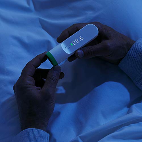 Withings Thermo β Contactless Smart,Digital Thermometer Forehead, No touch, Baby thermometer, Infant thermometer, Toddler & Adults, FSA-Eligible