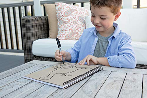 UCreate Create Your Own Cover Sketch Diary, Nat. Chip Cvr., 11" x 8-1/2", 50 Sheets