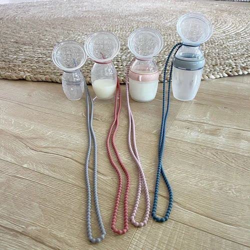 haakaa Breast Pump Strap for haakaa Gen.1/2/3 Manual Breast Pump Silicone Strap | Color: Rust