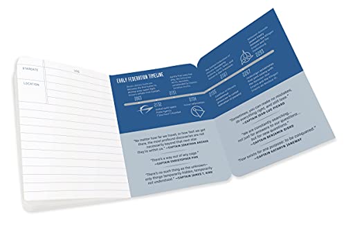 Star Trek Captain's Log Passport Sized Mini Notebook