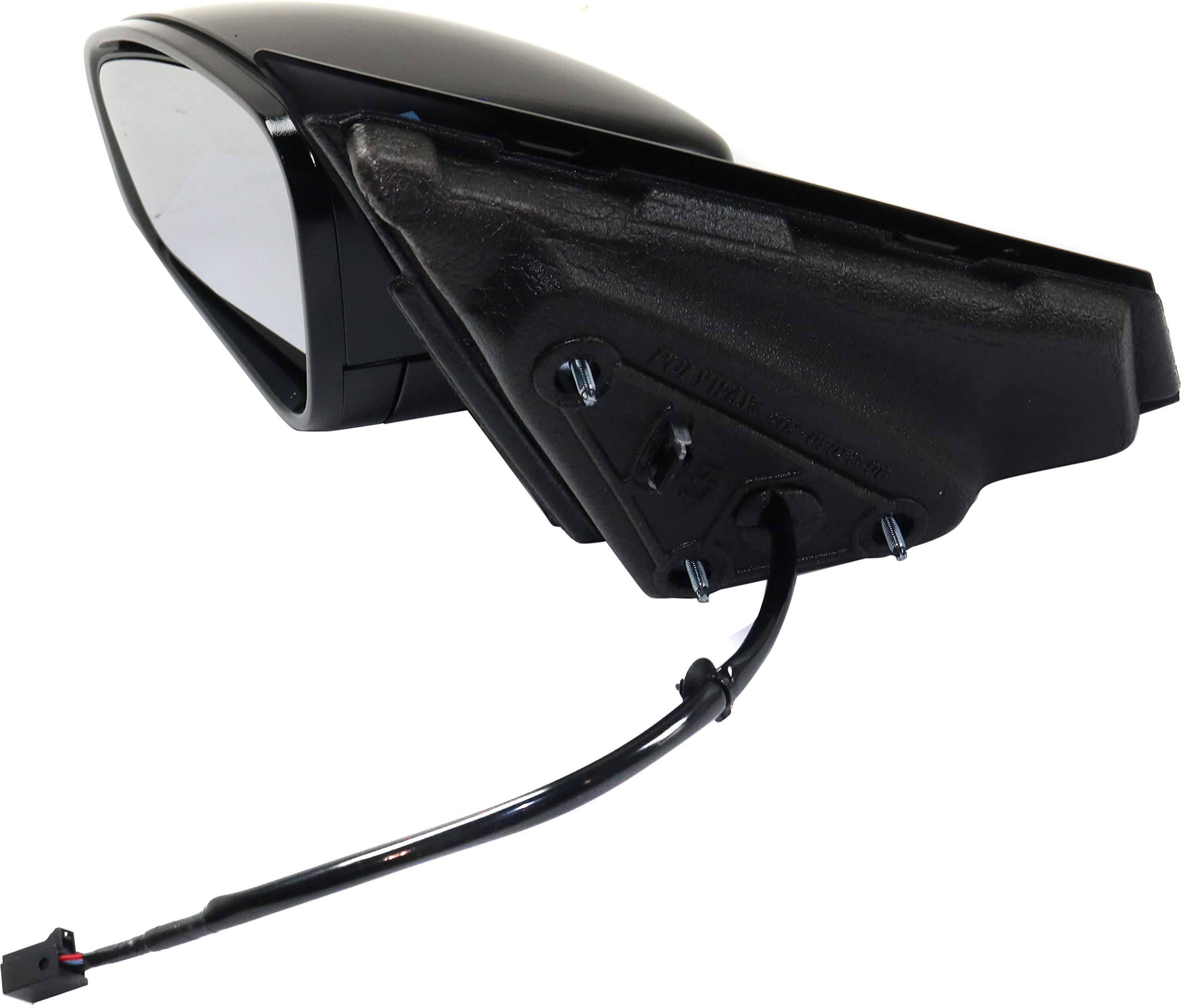 Kool Vue Driver Side Power Heated Mirror for Chrysler 200 2015-2017 With Signal Light; Without Blind Spot Monitor, Memory, Puddle Lamp & Auto-Dimming Paintable
