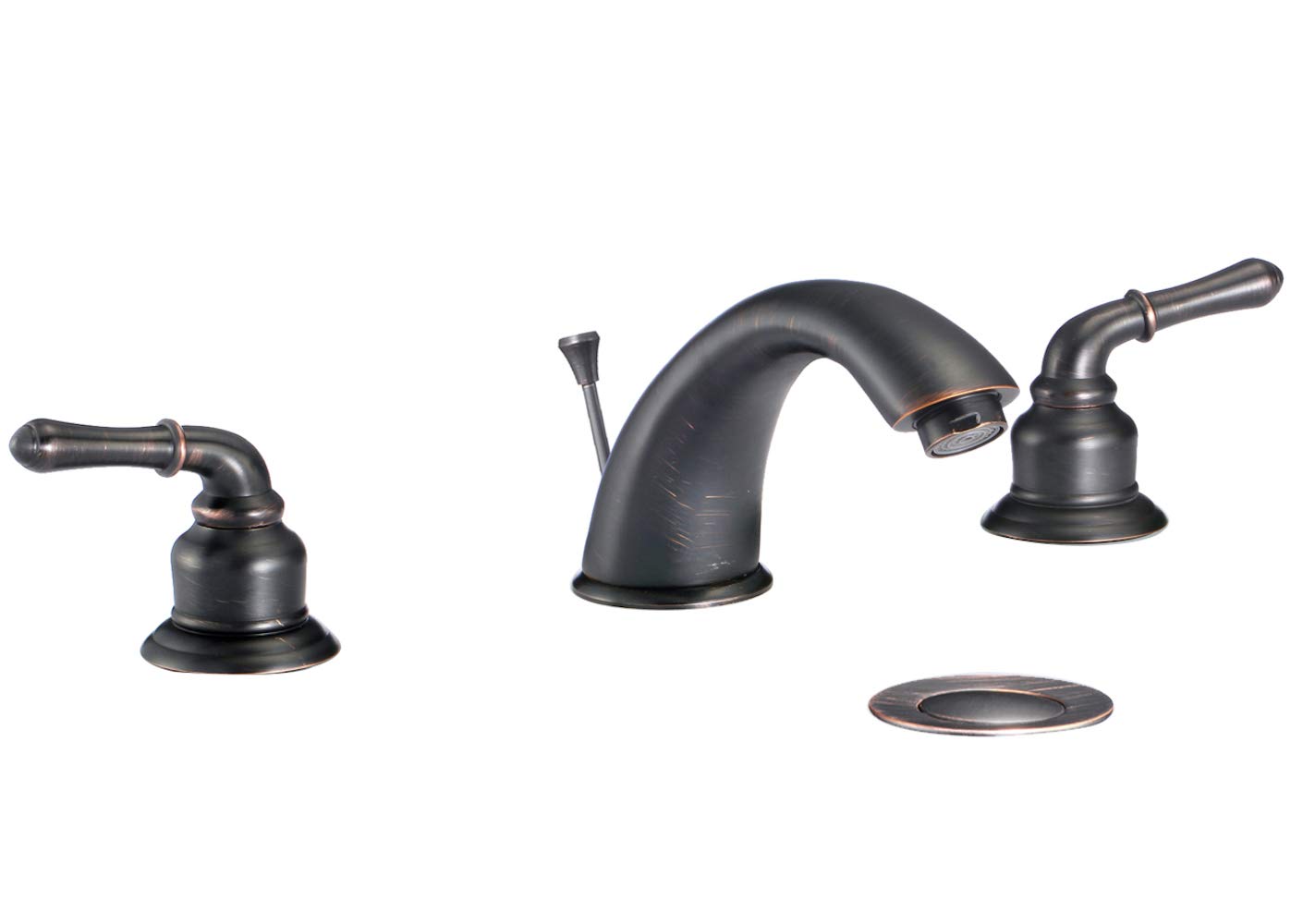 FBX Merritt 83H03-BN Bath 2 Handle Widespread Faucet Brushed Nickel (Brushed Nickel)