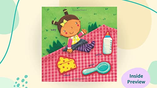 Indestructibles: Baby Babble: A Book of Baby's First Words: Chew Proof · Rip Proof · Nontoxic · 100% Washable (Book for Babies, Newborn Books, Safe to Chew)