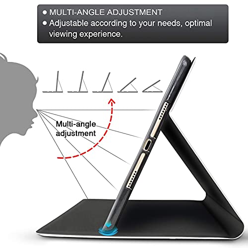 Case for Amazon Kinlde Fire HD 10 Tablet Case (9th/7th/5th Generation 2019/2017/2015 Release) Slim Premium PU Leather Smart Folio Stand Cover with Auto Wake Sleep,Color Animal