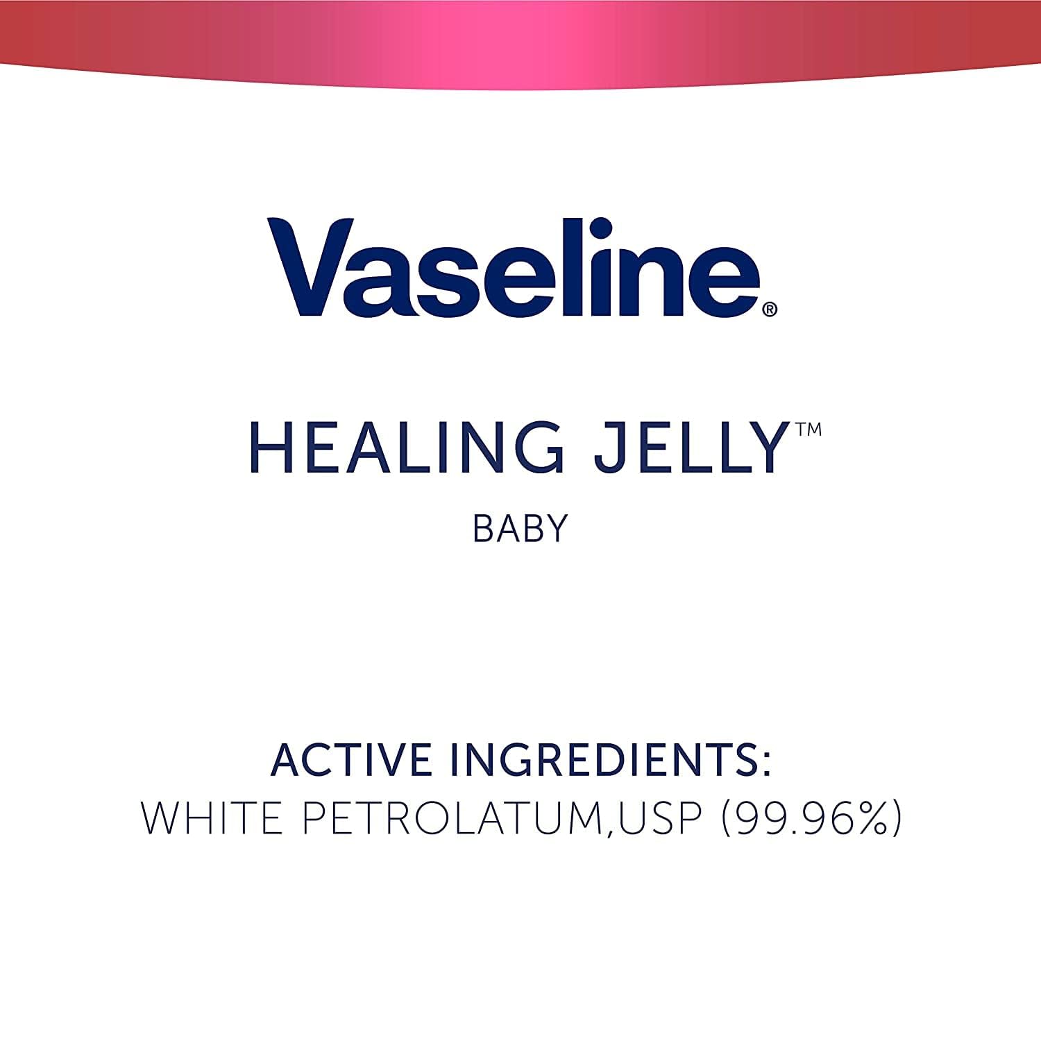 Vaseline Petroleum Jelly, Baby, 13 oz (Pack of 6)
