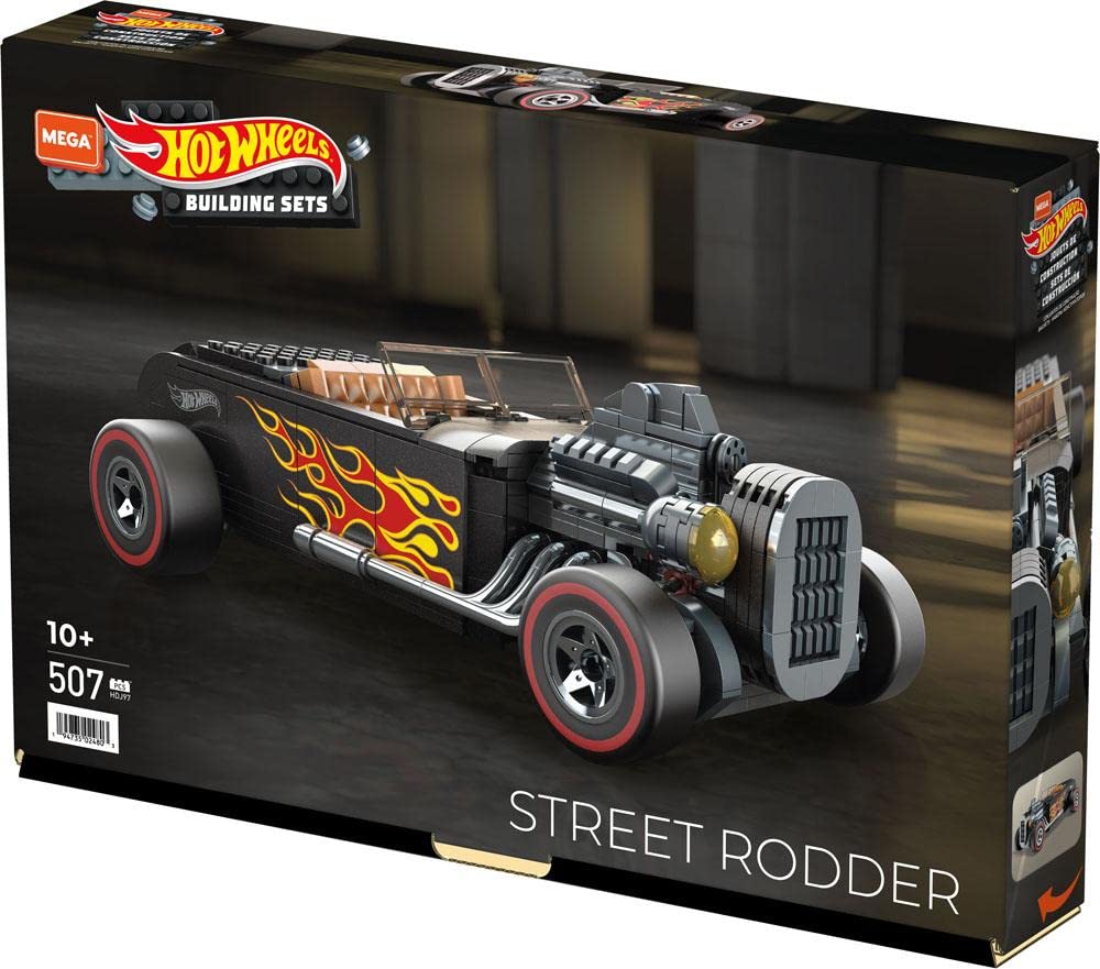 Mega Construx Hot Wheels Street Rodder Construction Set, Building Toys for Kids