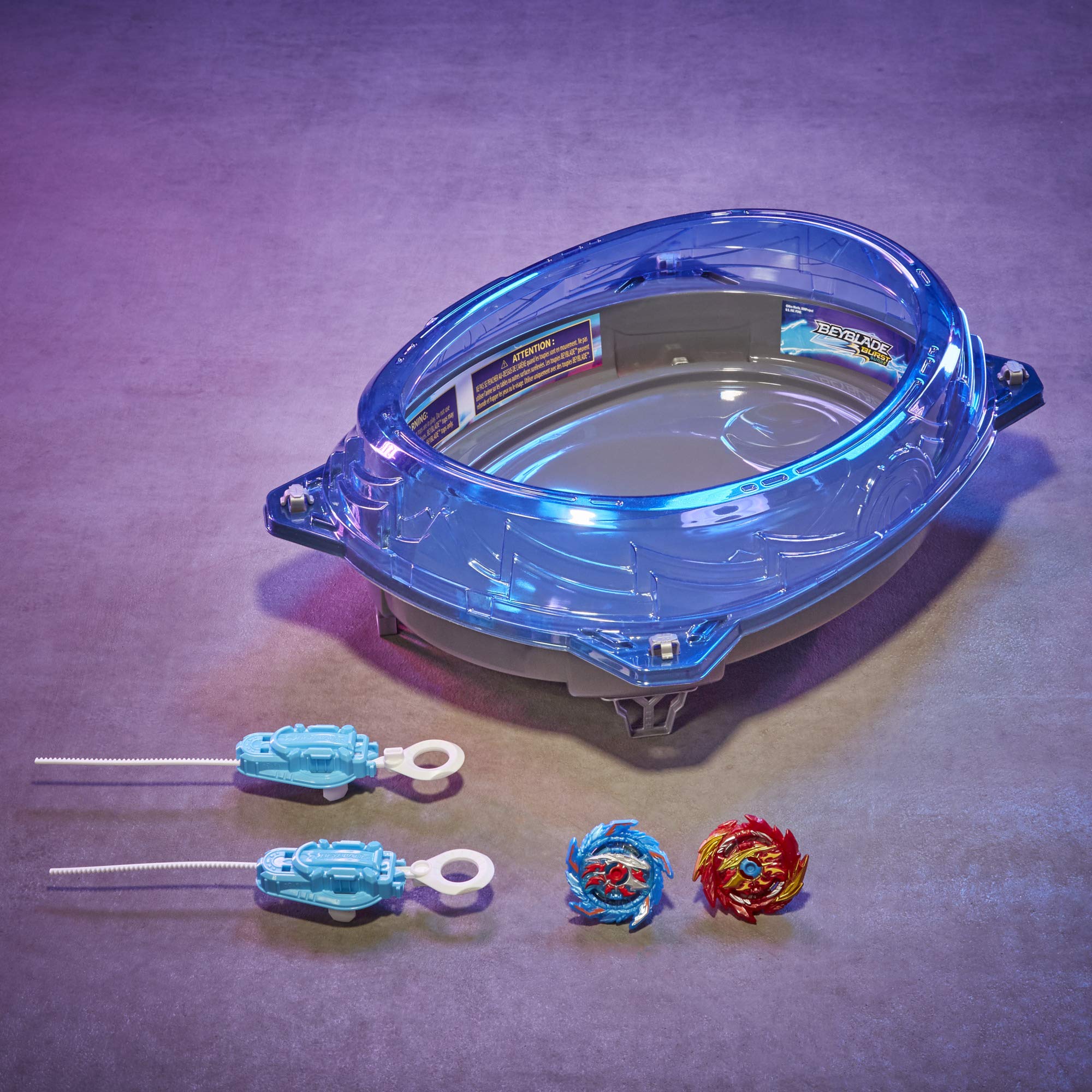 Beyblade Burst Surge Speedstorm Volt Knockout Battle Set β Complete Battle Game Set with Beystadium, 2 Battling Top Toys and 2 Launchers