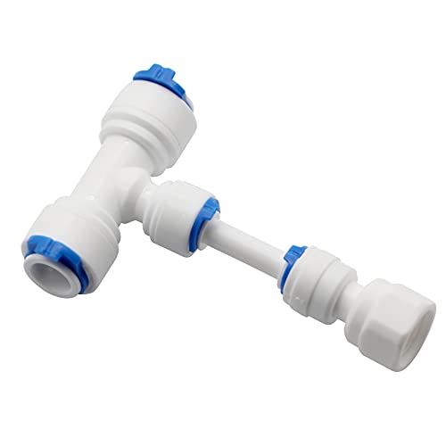 DIGITEN 3/8" Water Pressure Gauge Meter 0-1.6MPa 0-220psi for Reverse Osmosis System Pump ¡