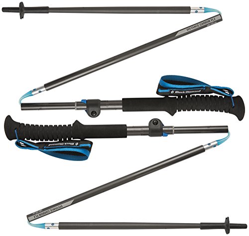 Black Diamond Distance FLZ Z-Poles, Carbon, 95-110cm