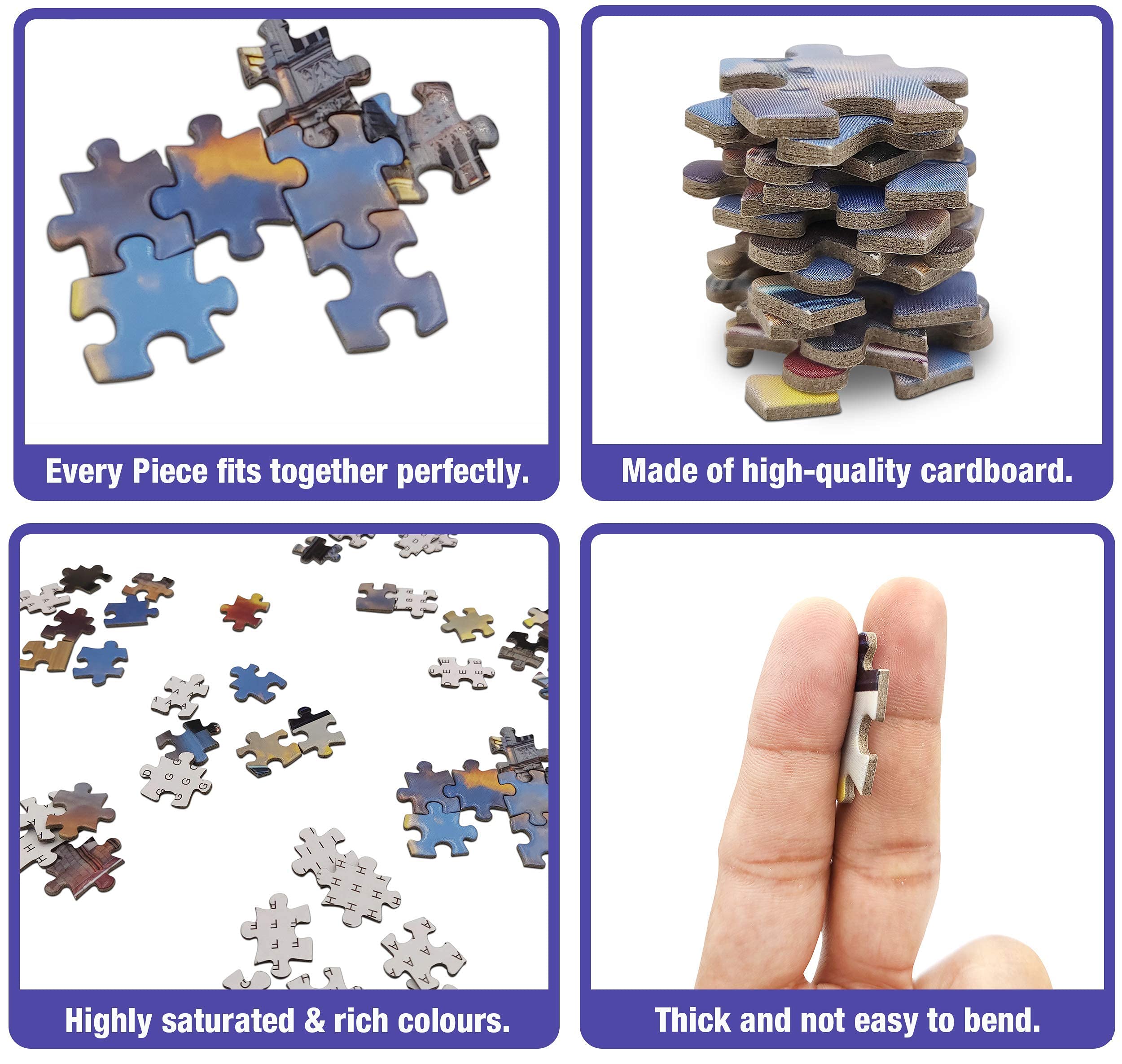 Brave Minds Puzzles 1000 Piece – Puzzle – Adult Puzzles – Tower Bridge Jigsaw Puzzle - Jigsaw Puzzles 1000 Pieces - Puzzles 1000 Piece - Puzzles for Adults – Puzzles - Jigsaw Puzzle