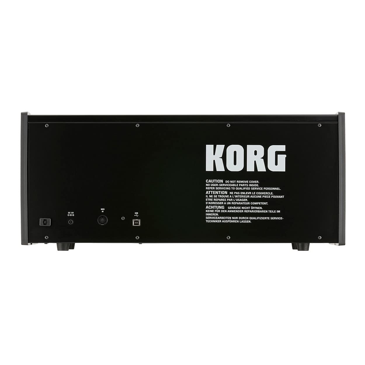 Korg MS-20 FS Monophonic Analog Synthesizer, 2 Oscillators, 37 Mini-Keys, Black