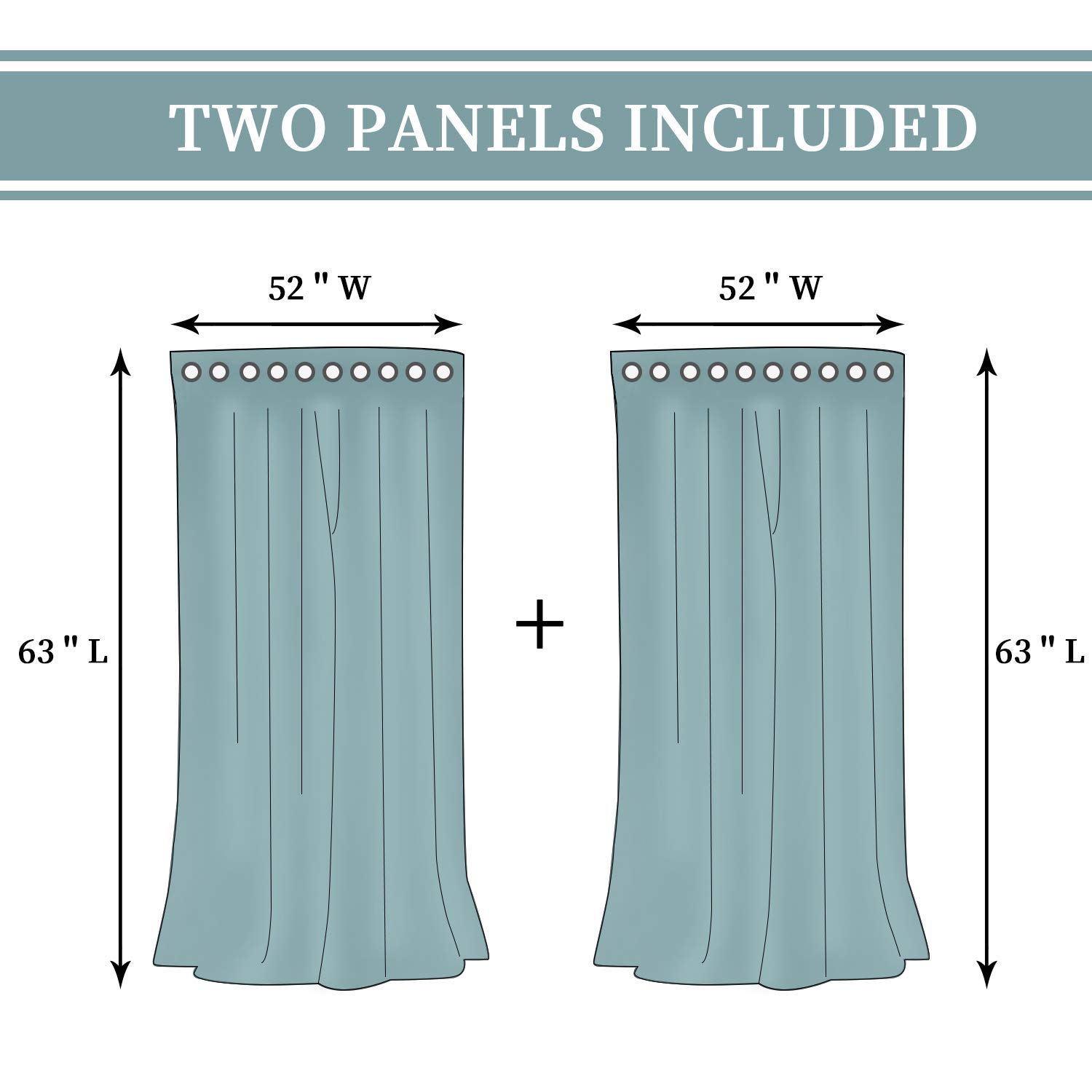 BGment Linen Look Semi Sheer Curtains for Bedroom, Grommet Light Filtering Casual Textured Privacy Curtains for Living Room, 2 Panels (Each 52 x 63 Inch, Rubby Tan)