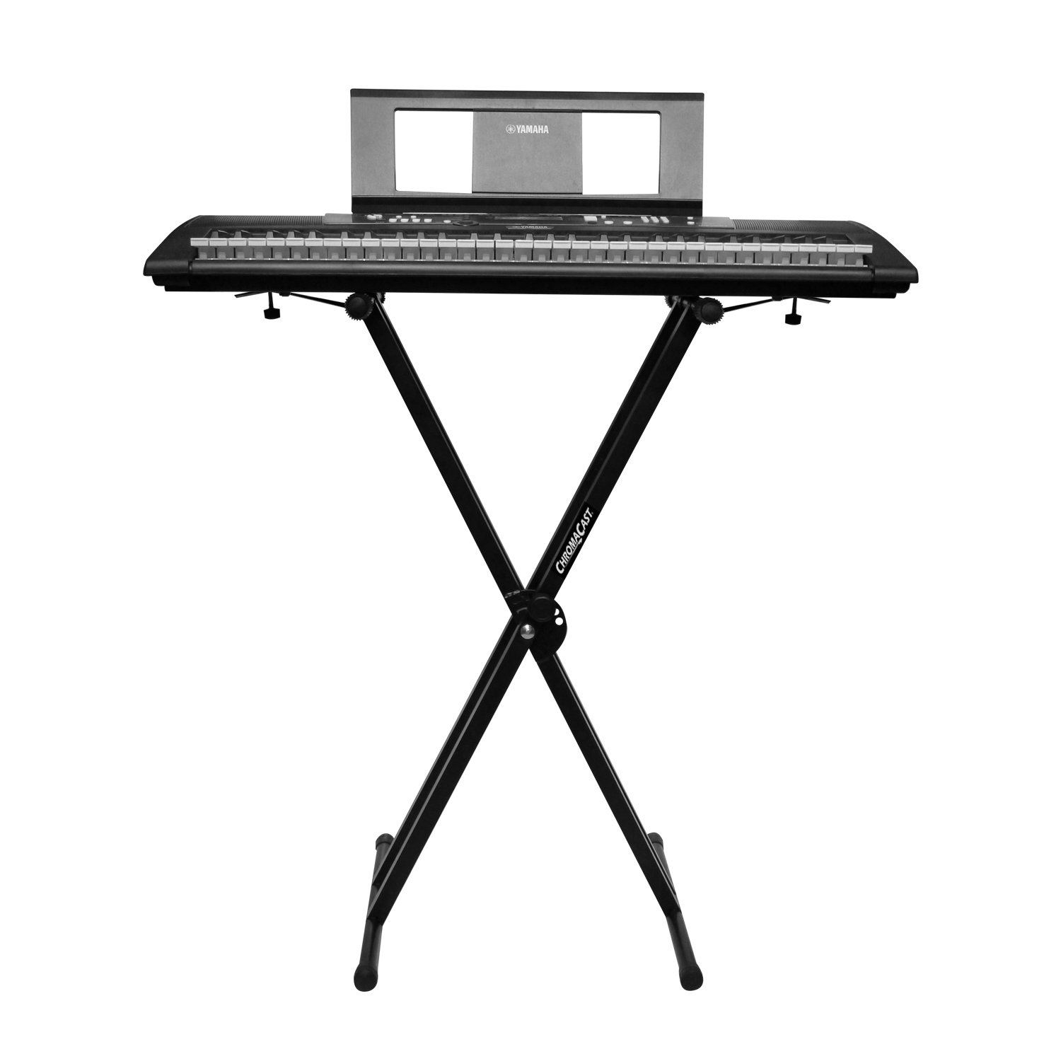 Casio CT-X700 61-Key Portable Keyboard + ChromaCast CC-KSTAND Keyboard Stand