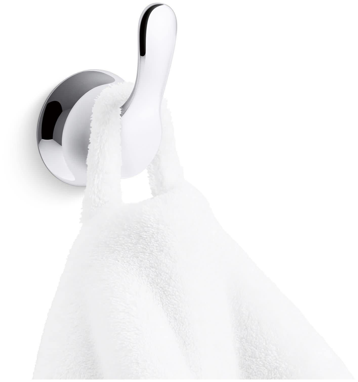 KOHLER 27395-BL SIMPLICE Single Robe Hook, Matte Black
