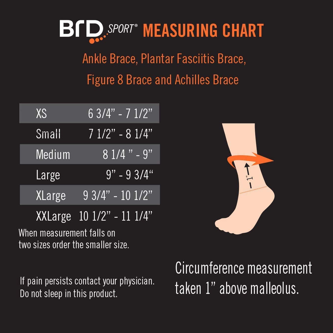 BRD Sport Compression Ankle Brace FDA Registered Brace Offers Breathable, Targeted Compression for Ankle Pain, Swelling and Sprain, Ankle Support Sleeve (Hot Pink with White , S [7 1/2"-8 1/4"])