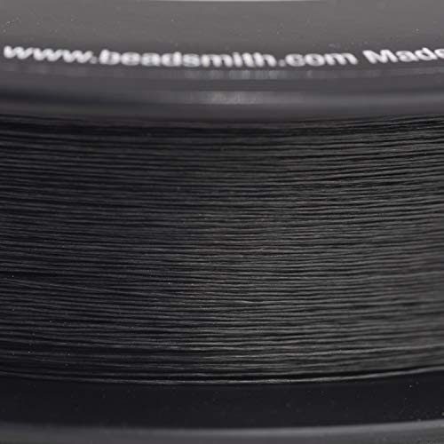 The Beadsmith Fireline by Berkley β Micro-fused Braided Thread β 8lb. Test, .007β/.17mm Diameter, 125 Yard Spool, Smoke Grey β Super Strong Stringing Material for Jewelry Making and Bead Weaving