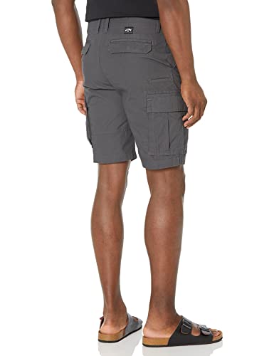 Billabong Men's Classic 21 INCH Outseam Stretch Cargo Walk Short, Asphalt, 33