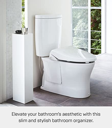 Yamazaki Organizer Home | Steel | Toilet Paper Stocker, One Size, White