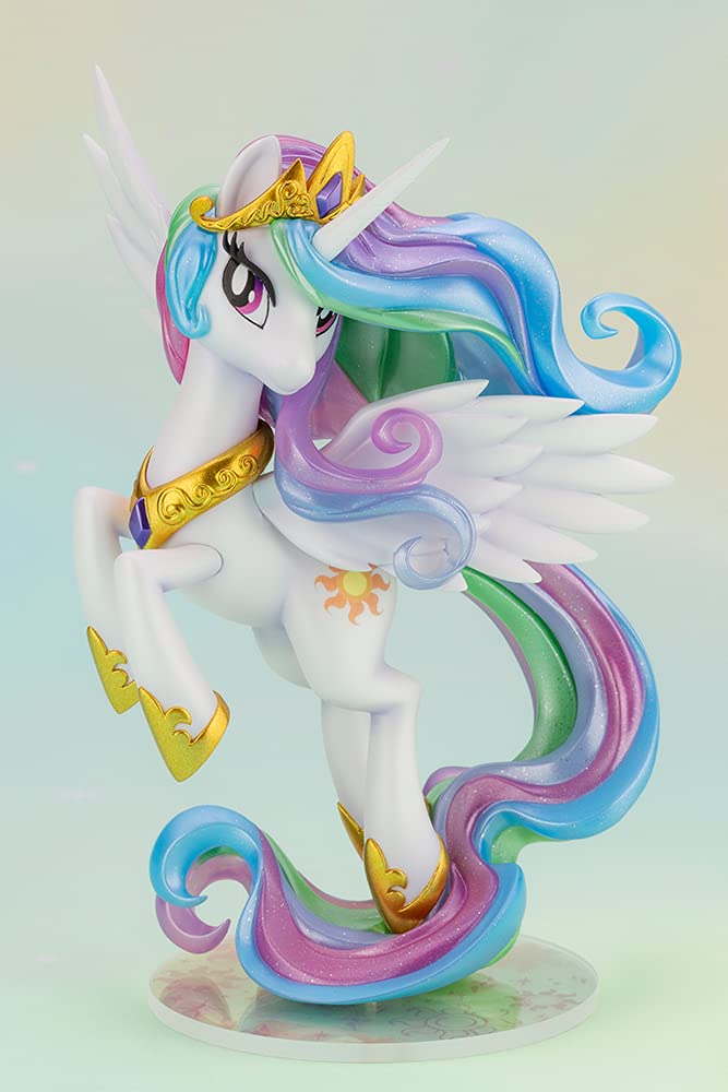 Kotobukiya My Little Pony: Princess Celestia Bishoujo Statue, Multicolor