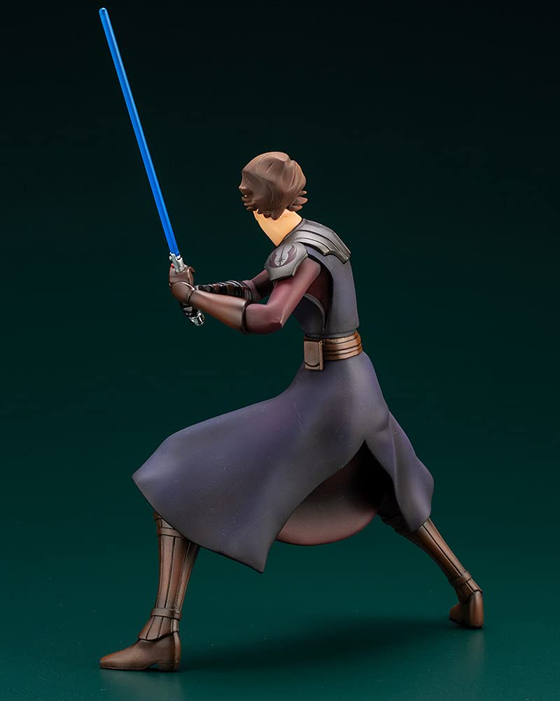 Kotobukiya Star Wars: The Clone Wars: Anakin Skywalker ArtFX+ Statue, Multicolor