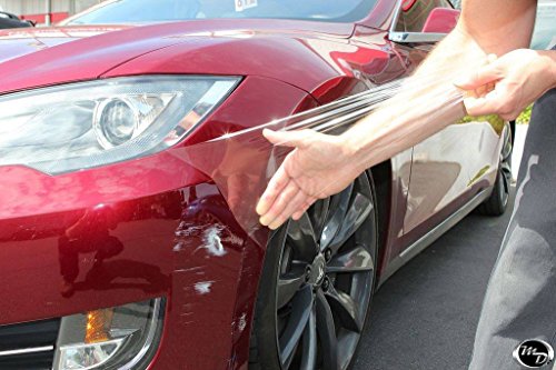 VViViD Clear Paint Protection Scratch Resistant Vinyl Wrap Film (12 Inch x 60 Inch)