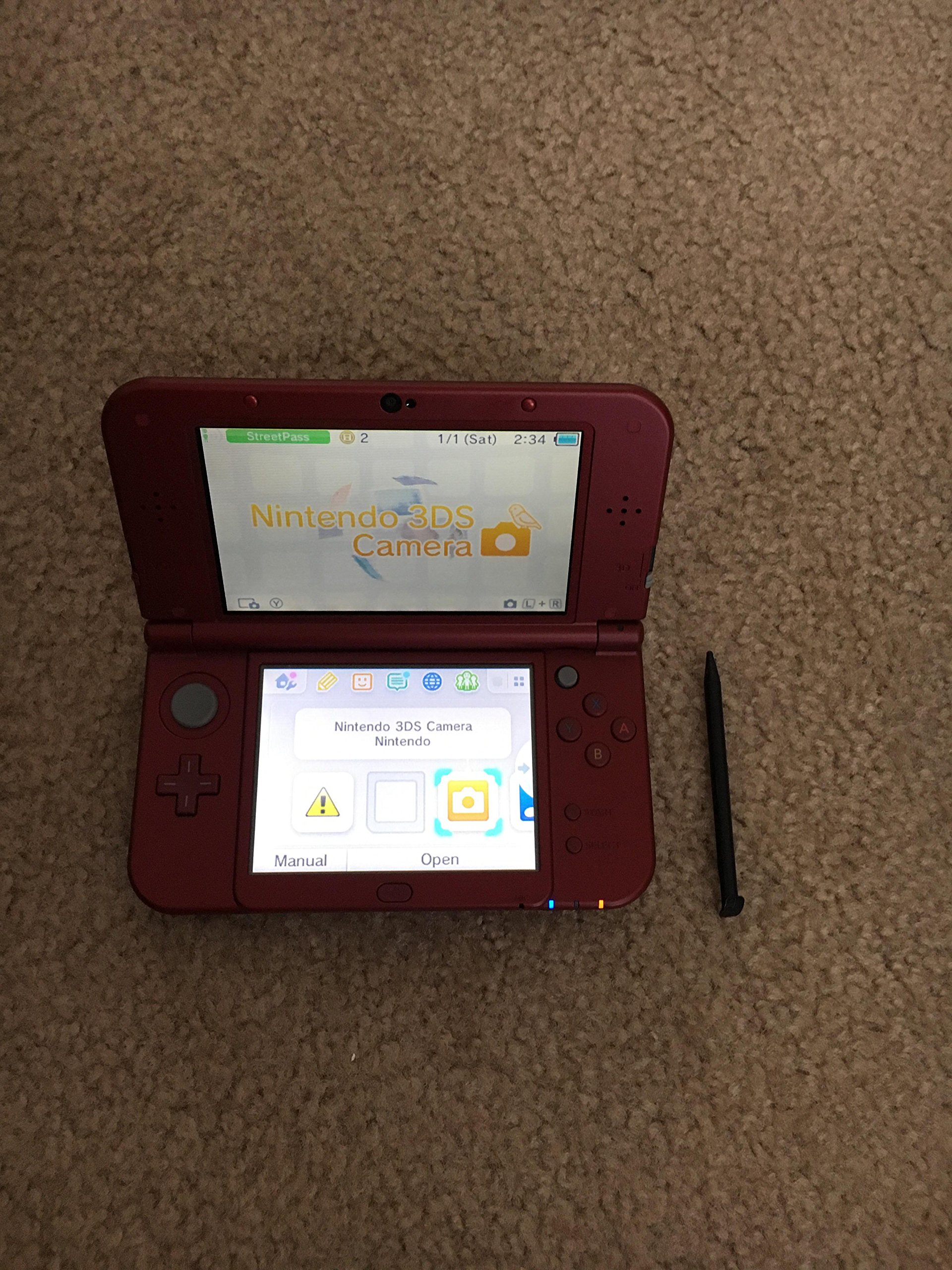Nintendo - New 3DS XL - Red Model: REDSRAAA
