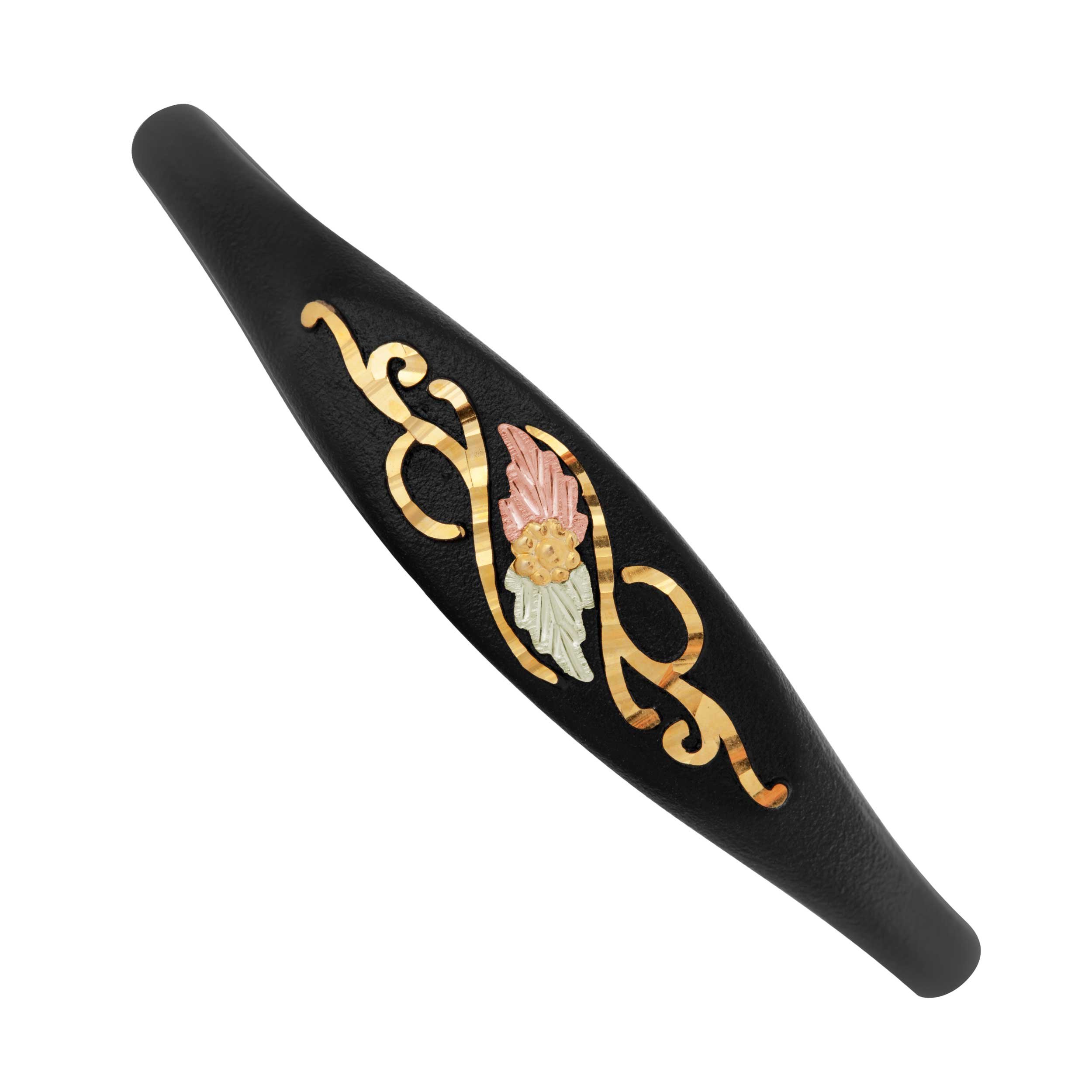 Black Hills Gold Black Cuff Bracelet