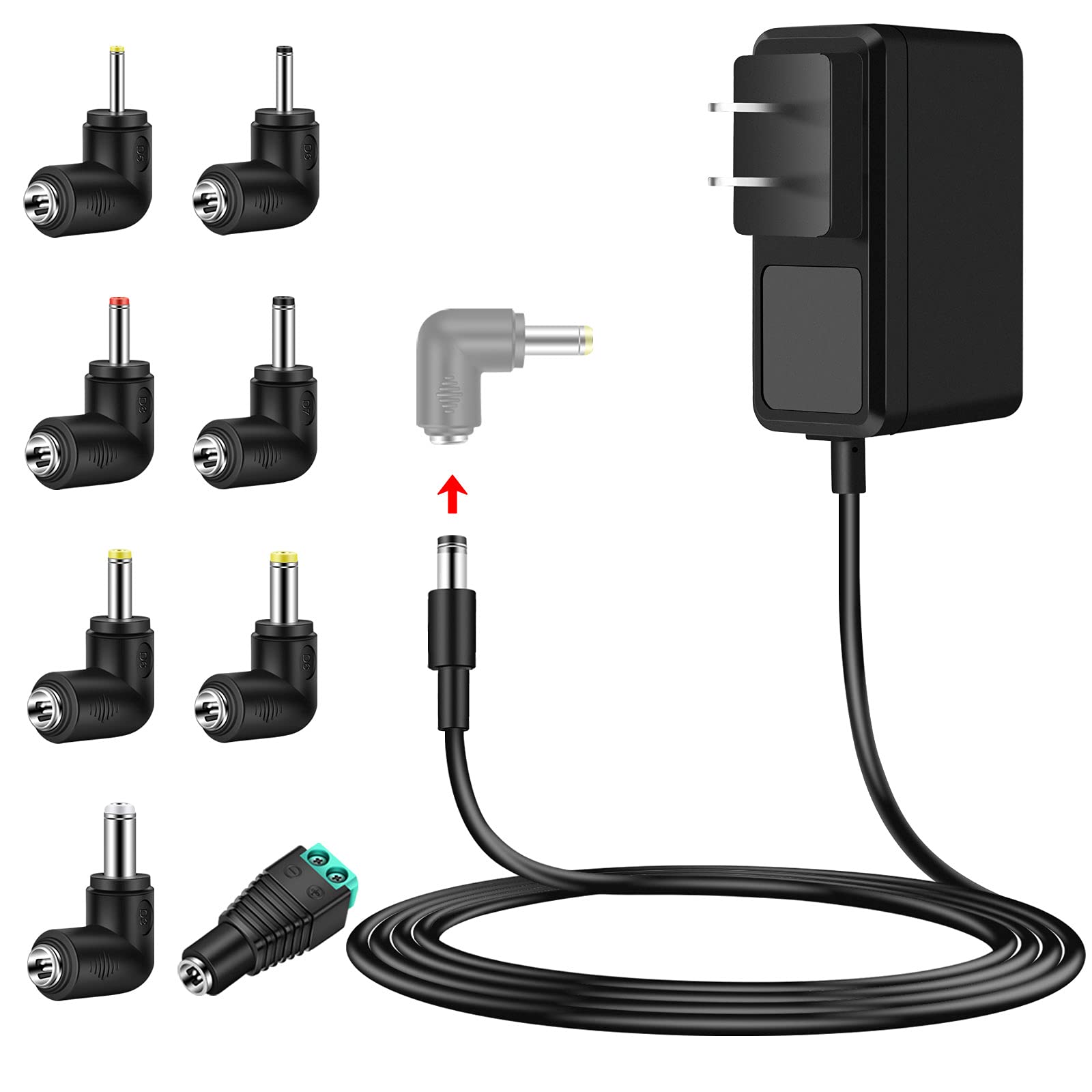MEROM 6V Battery Charger for Ride on Toys Compatible with Kids 4 Wheeler, Baby Bumper Car, Electric Cars for Kid and Mercedes Benz Car, 6 Volt Charging for Ride on Toys Power Supply