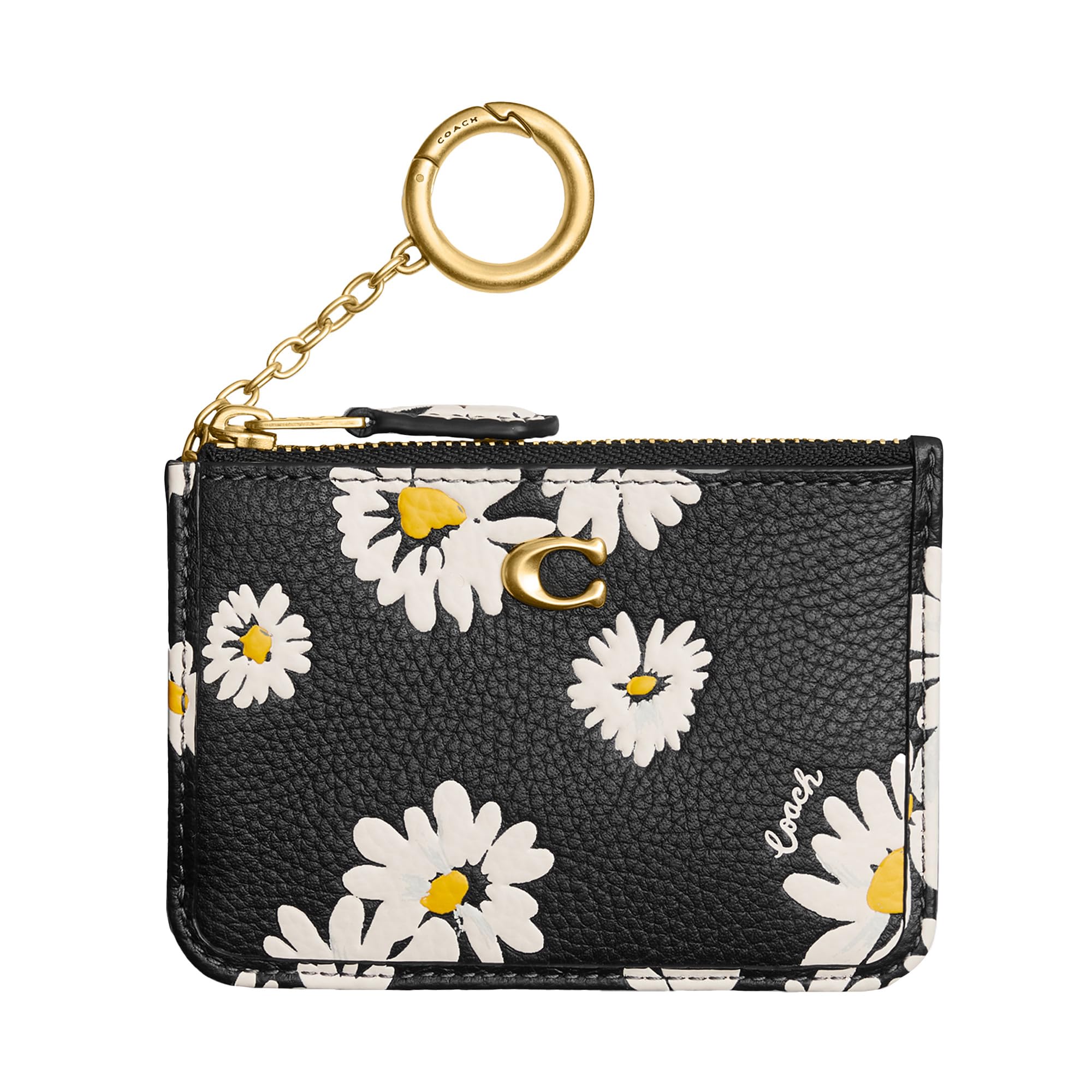 Coach Mini Id Skinny, Black Multi