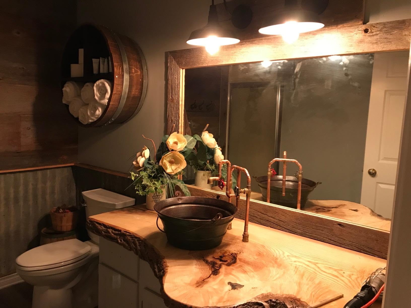 BRIGHTESS Bathroom Light Fixtures,Black Vanity Light, Decor Gooseneck Barn Light,E26 Farmhouse Wall Lamps Sconces Kitchen Bedroom Hardwired (2 Packs)