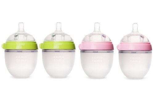 Comotomo 5 oz and 8 oz Bottle Double Pack Set