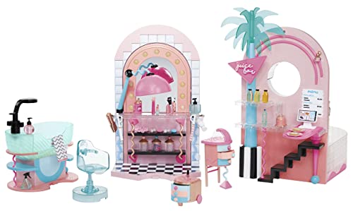 L.O.L. Surprise! Shine On Salon & Spa 5-N-1 Playset with 65+ Surprises- Working Waterfall, Light-Up Mirror, Full 360 Play and Accessories, Holiday Toy, Great Gift for Kids Girls Boys Ages 4 5 6+ Years Old