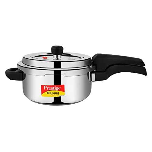Prestige PRASV3 Pressure Cooker, 3 Liter, Silver