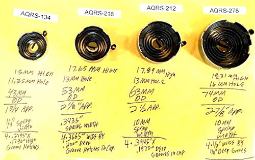 Drill press quill feed return spring NEW 2 1/2"