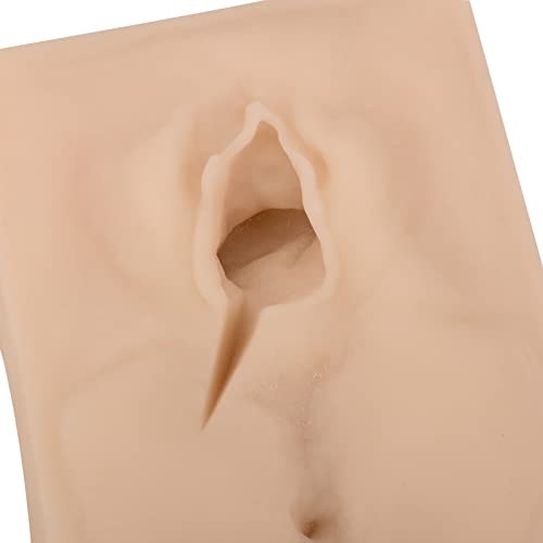Female Vulva Incision Perineal Suture Practice Model (Right Cut) Laceration/Episiotomy Suture Simulator Practice for Gynecology Teaching to Medical Student, Doctor Training