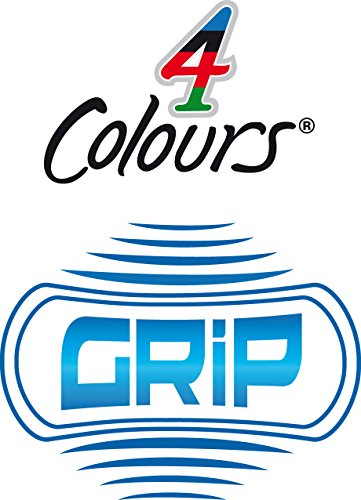 BIC Ballpoint Pen 4 Colours 2 Items Blue