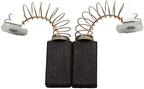 Buildalot Specialty Carbon Brushes 0719_Baier_MF63 for Baier Brickwork slot miller MF63 - With Spring, Cable and Connector
