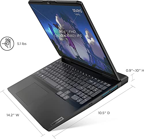 Lenovo IdeaPad 3i 15.6" FHD(1920x1080) 120Hz Gaming Laptop | Intel 14-Core i7-12700H Processor | NVIDIA RTX 3050Ti 4GB Graphics | Backlit Key | WiFi6 | Thunderbolt4 | 64GB DDR4 2TB SSD | Win11 Pro
