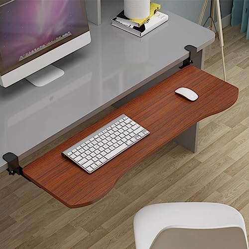 BBAUER Keyboard Tray, Under Desk Keyboard Tray, Desk Keyboard Tray Slide Out, Ergonomic Keyboard Tray, for Home or Office