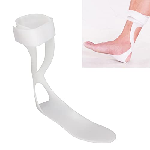 BOLORAMO Ankle Foot Orthosis Support, Cuttable Ergonomic AFO Splint Lightweight Straightener Corrector for Injury Recovery(L, Left Foot)