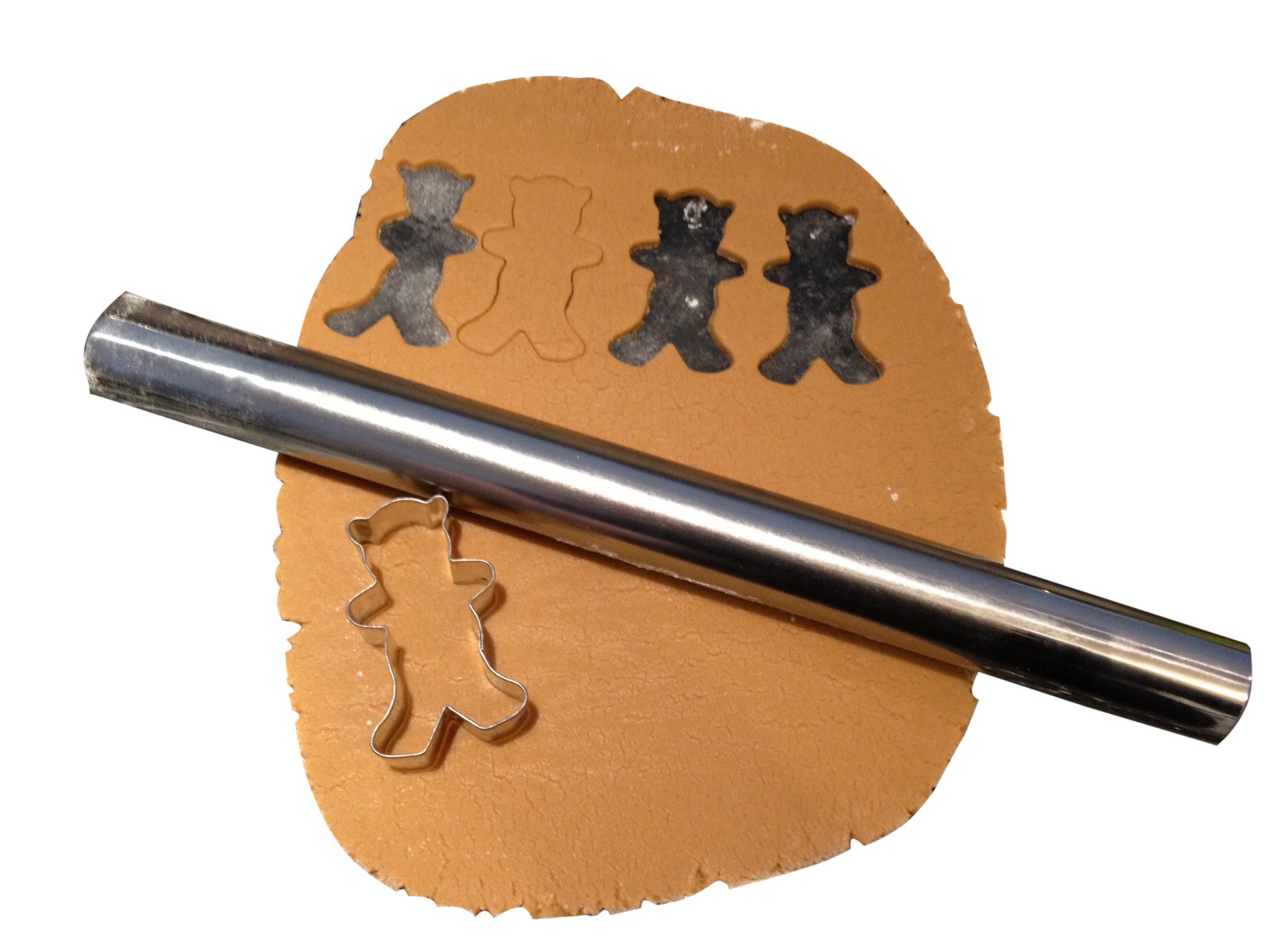 Checkered Chef Stainless Steel French Rolling Pin, Metal Rolling Pin for Baking, Pasta, Fondant, Cookies, Pizza and Dough. Dishwasher Safe.