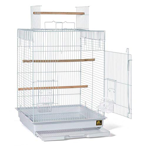Prevue Top Opening Bird Cage Wht/Wht