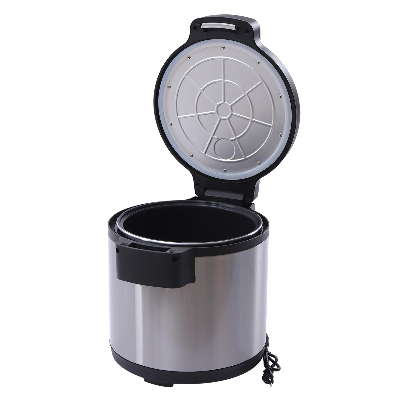 Commercial Rice Warmer 20QT/100CUP Portable Food & Rice Warmer Non-stick Inner Pot Electric Rice Warmer for Restaurant Party